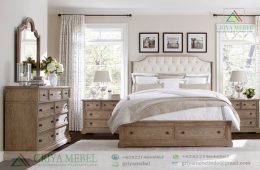 Desain Furniture Set Ruang Tidur Utama | griya mebel