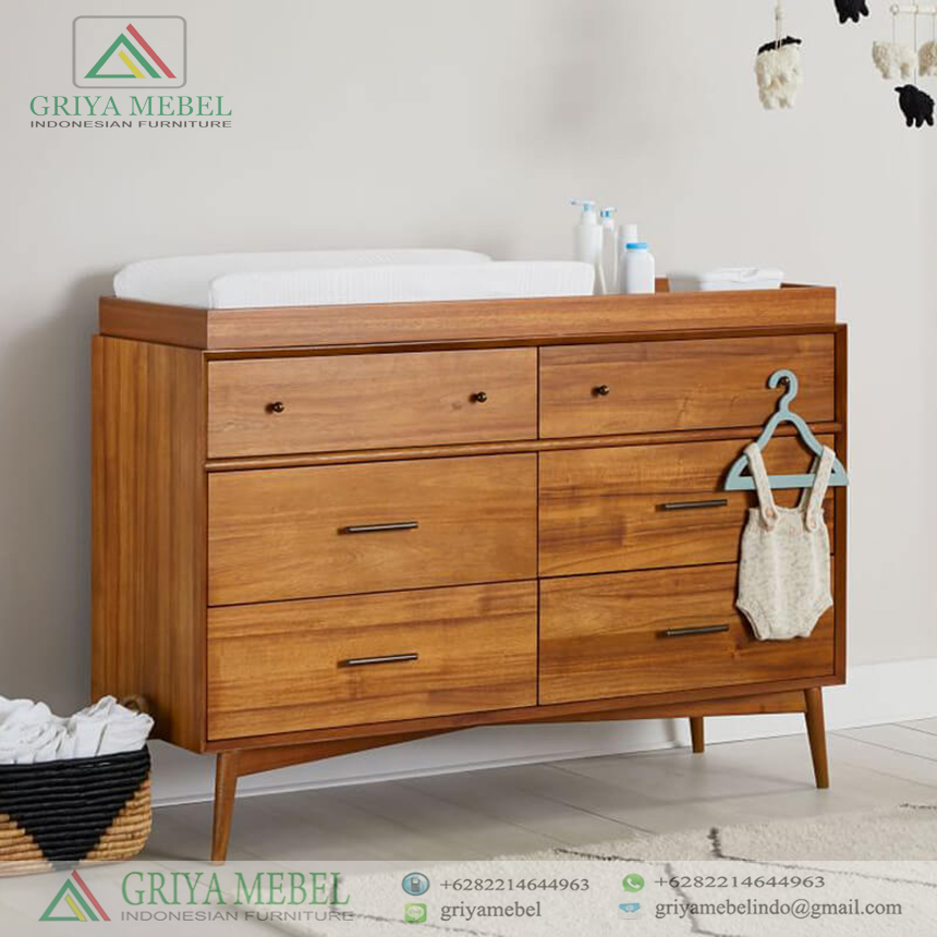 Baby Tafel Retro Jati Minimalis | griya mebel